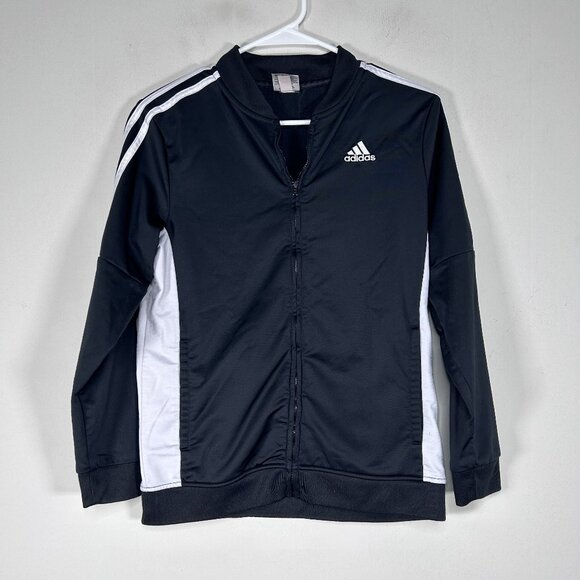 adidas | Jackets & Coats | Adidas Long Sleeve Athletic Jacket Kids 416 ...